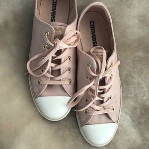 Converse Shoes | Made To Order Hot Pink Custom | Poshmark